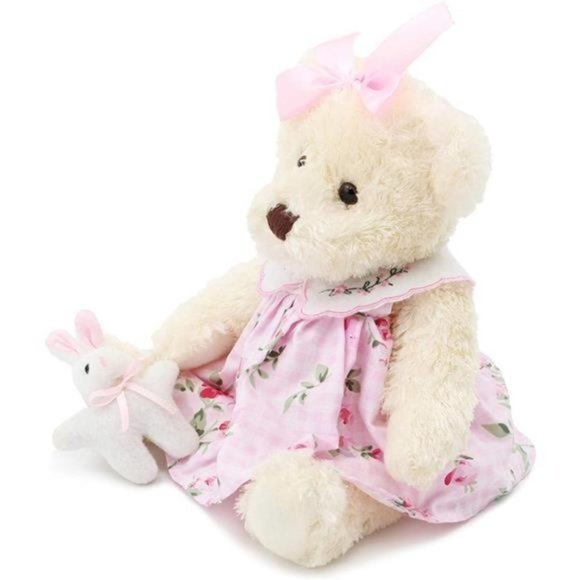 oits cute | Toys | Small Baby Teddy Bear With Cloth Cute Stuffed Animal ...
